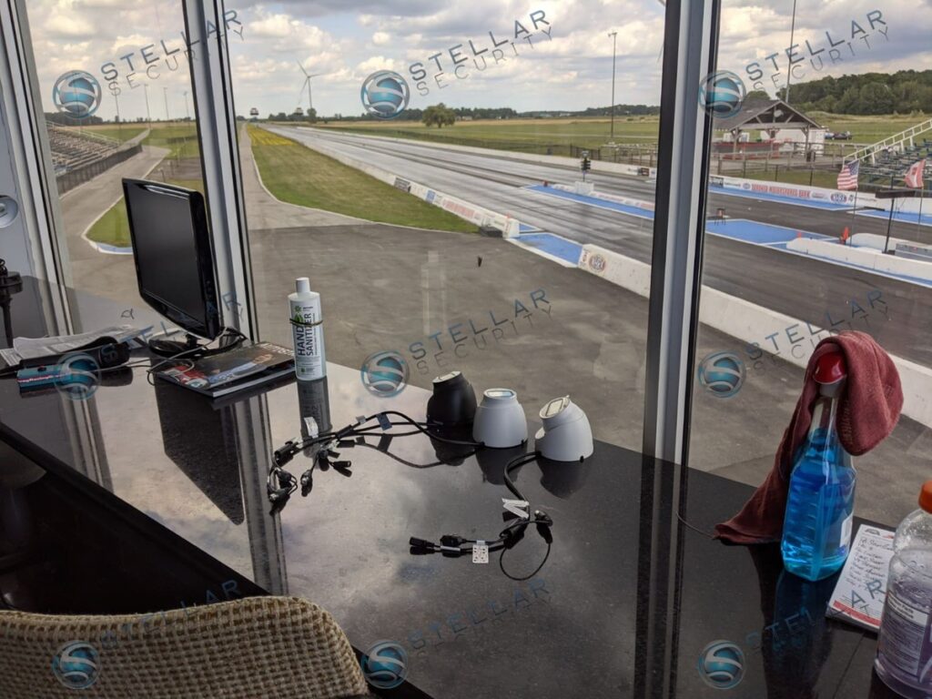 Security System Installation Racetracks - Stellar Security